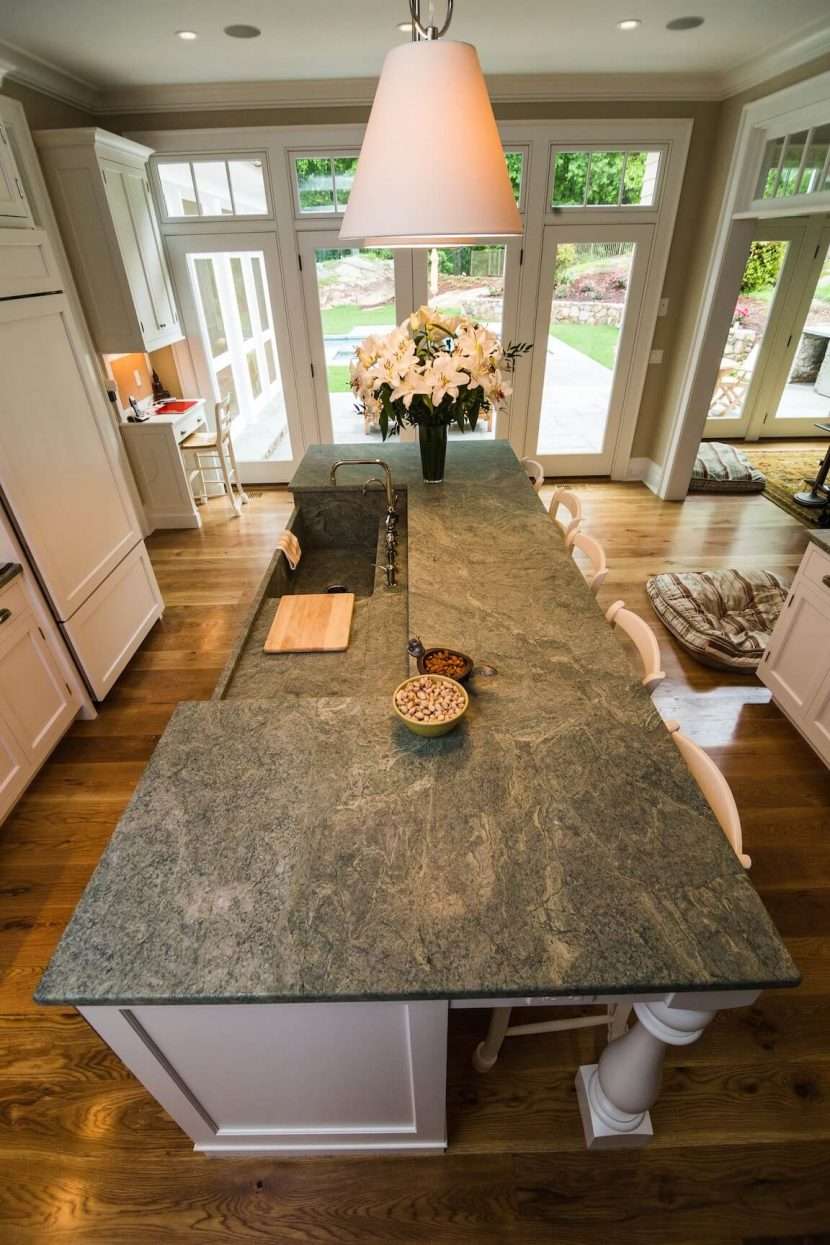 Montaj blat compozit quartz,granit pt insula bucatarie,panou perete